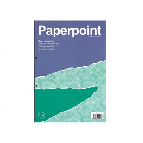 Paperpoint Narrowline Lecture Pad A4 | Shopee Singapore