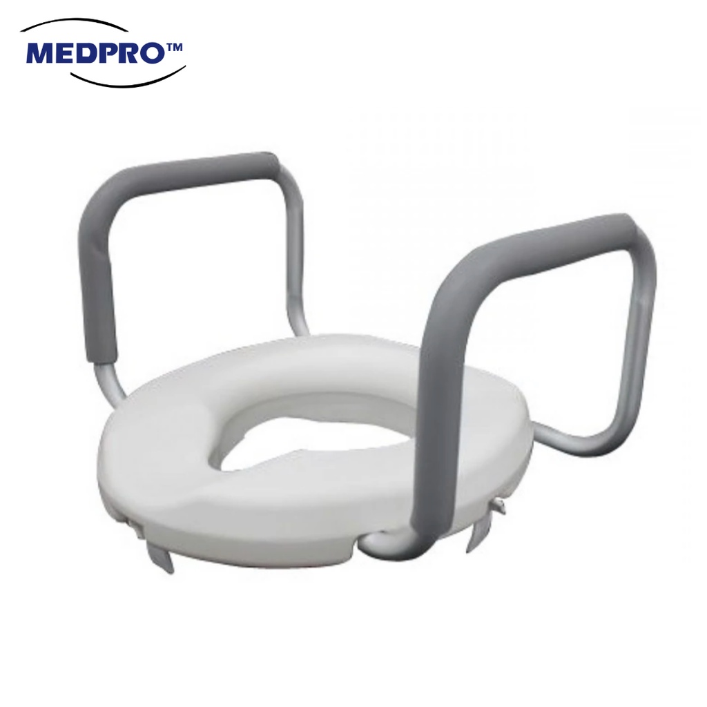3" Raised Toilet Seat with Handle Medpro Medical Supplies | Shopee ...