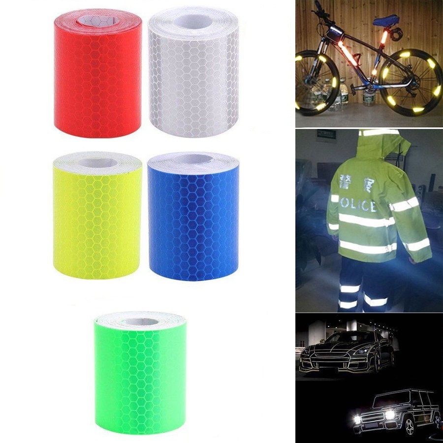 Safety Caution Car Reflective Tape Warning Tape Sticker | Shopee Singapore