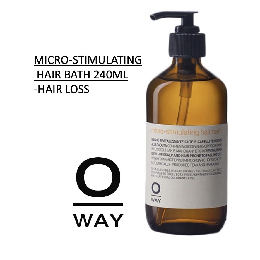 OWAY Micro-stimulating Hair Bath shampoo 240ml | Shopee Singapore