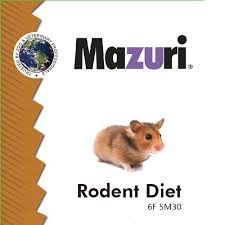 Mazuri 6F 5M30 Rodent Diet Lab Block (Rat Mouse Hamster Food) | Shopee ...