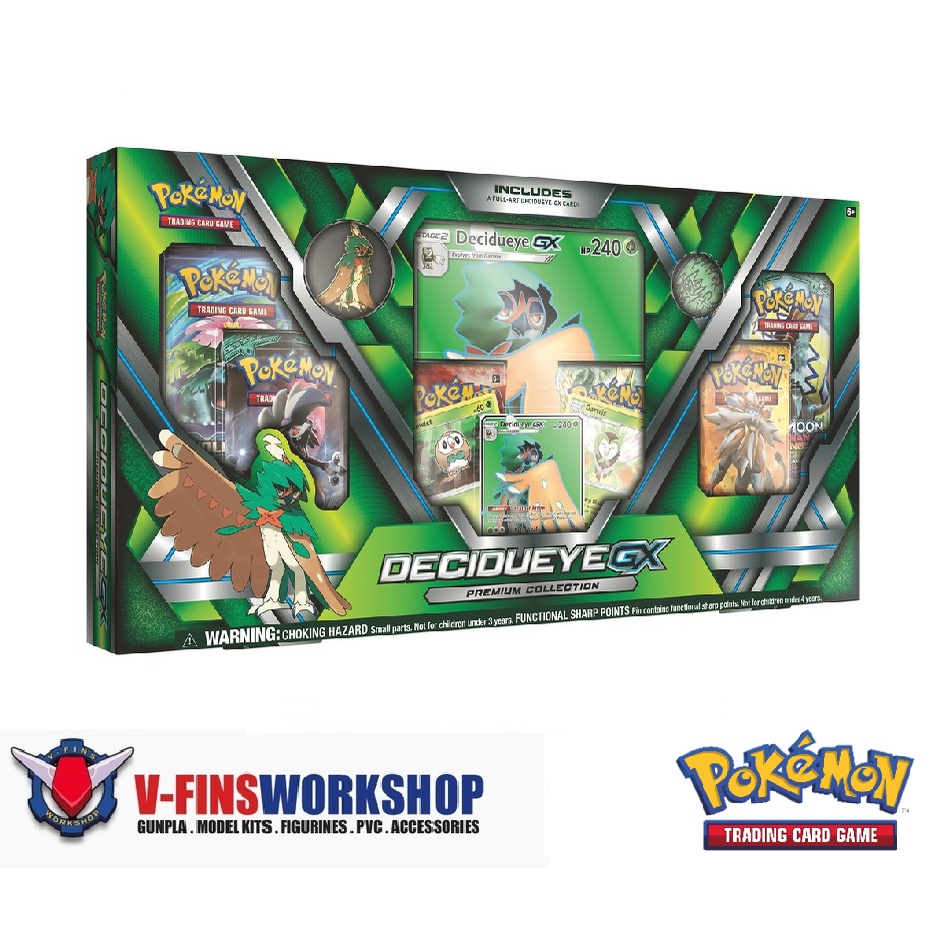 Pokemon TCG (English) - "Decidueye GX" Premium Collection Box | Shopee ...