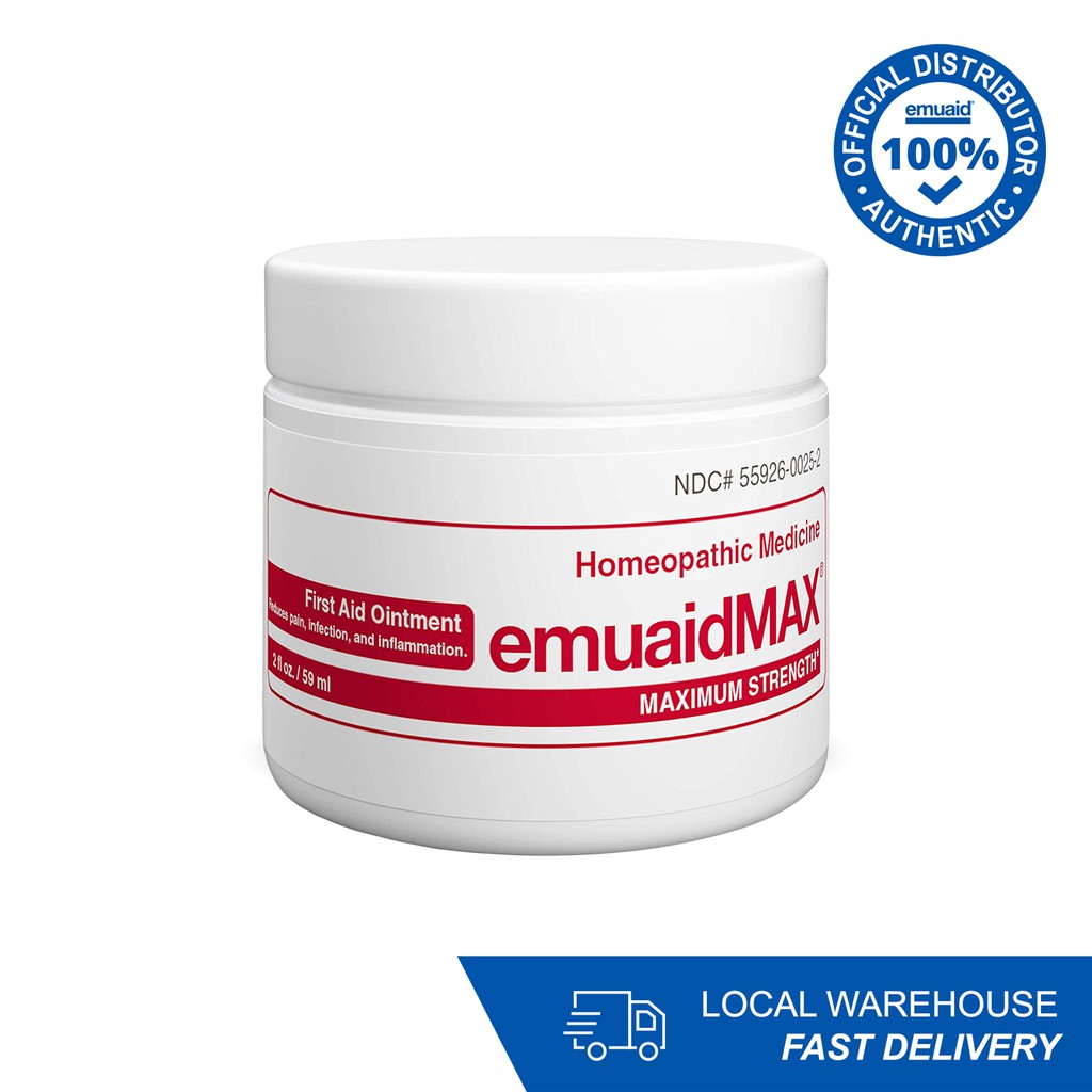 [Official Seller] EMUAIDMAX® First Aid Ointment 2oz - Maximum Strength ...