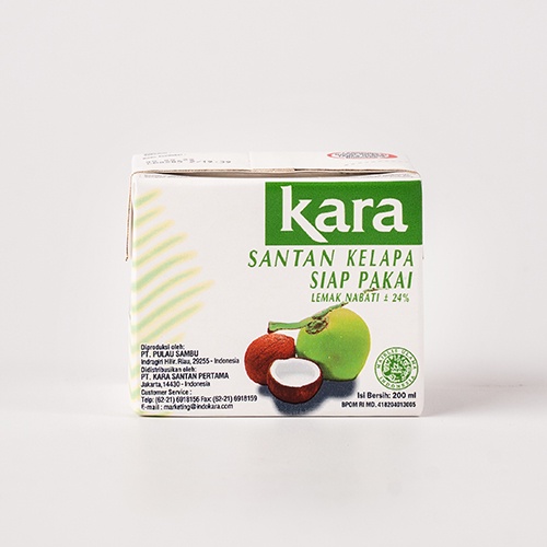Kara Ready-to-Use Coconut Milk 200 ml | Shopee Singapore
