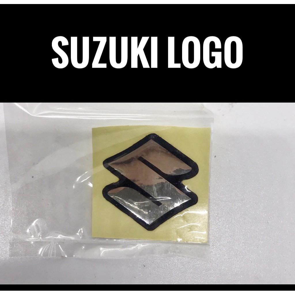 SUZUKI LOGO STICKER HORN LOGO EMBLEM STIKER (1PCS) | Shopee Singapore