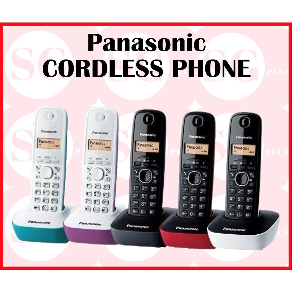 Panasonic Cordless Phone KX-TG1611 | Shopee Singapore