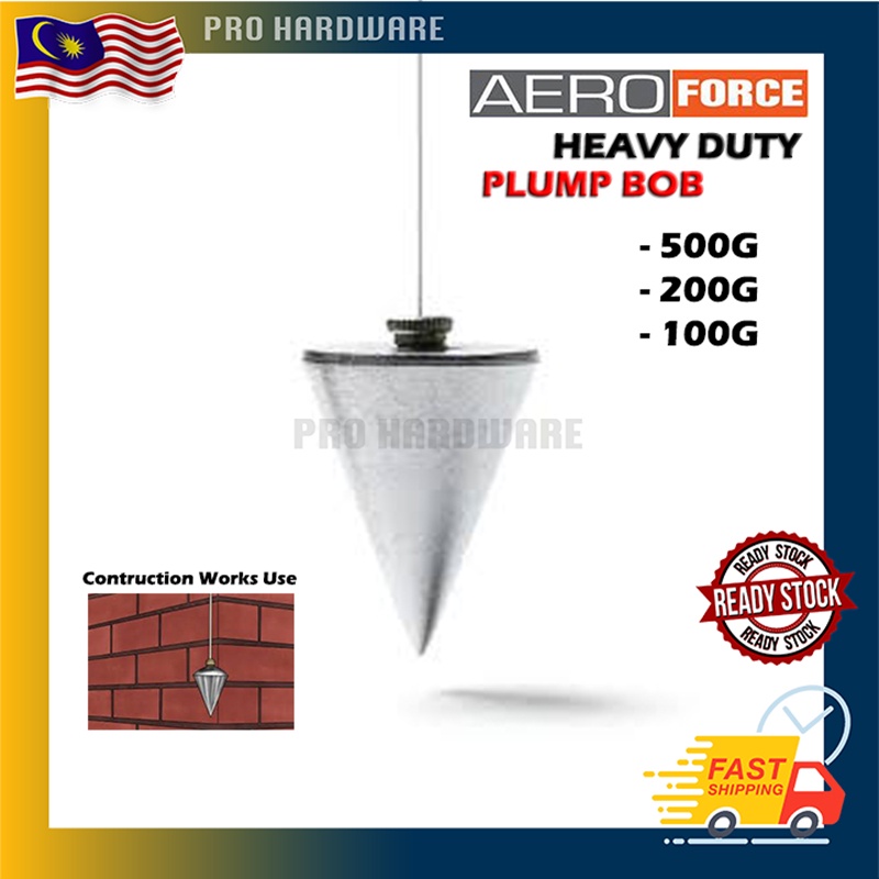 100G - 500G Measuring Vertical Plumb Bob Batu Pengukur Batu Pemberat ...