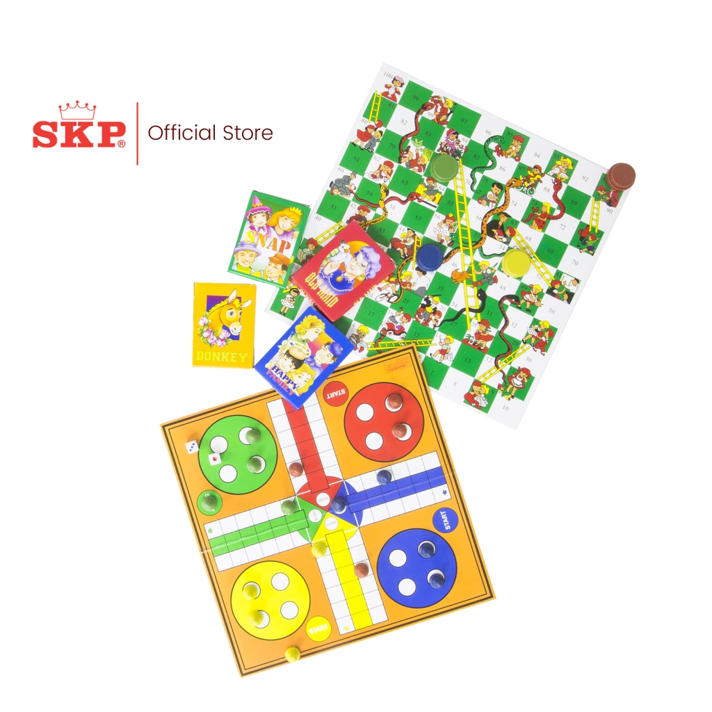 SKP Nostalgic Old School Boardgames/Card Games Set | Shopee Singapore