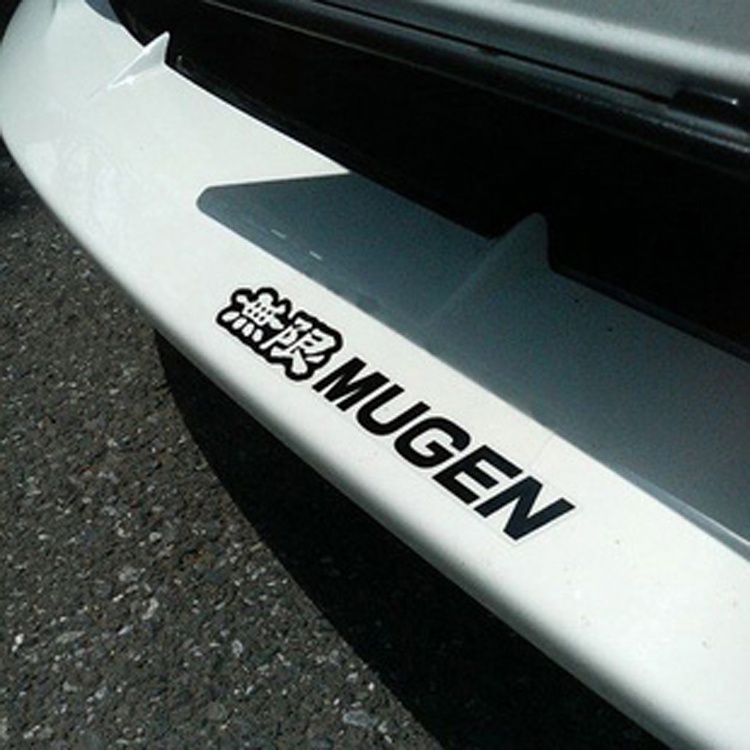 MUGEN CAR STICKER POWER HONDA CIVIC CITY JAZZ EK EG FD FB FC TYPE R ...