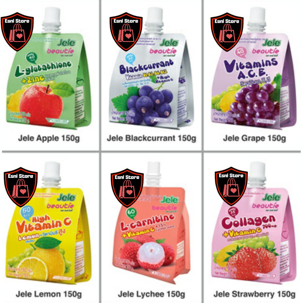 Jele Beautie Halal Collagen Jelly Drinks 150g Kurus Slim | Shopee Singapore