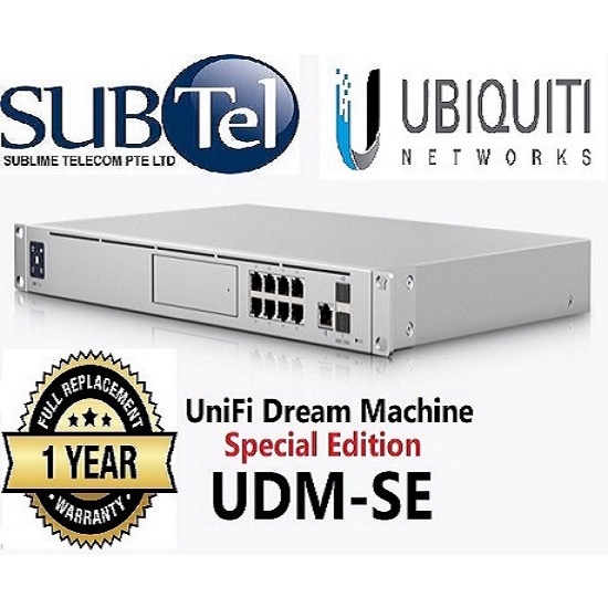 UDM-SE Ubiquiti Unifi Dream Machine Special Edition Integrated Router ...