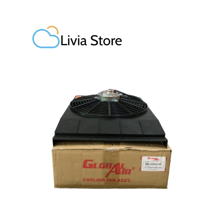 Global Air 14X18mm/14X23mm Condenser Fan Assy (Fan Casing, Fan Blade ...