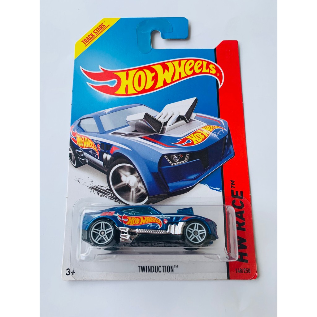Hot WHEELS HOTWHEELS TWINDUCTION BLUE TREASURE HUNT DIECAST CAR TRACK ...