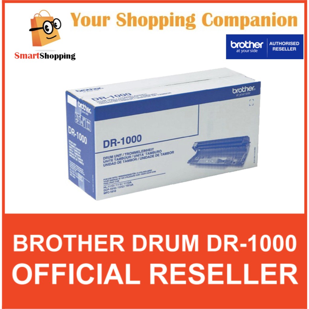 Original Brother DR-1000 Drum Unit DR1000 Drum 1000 | Shopee Singapore