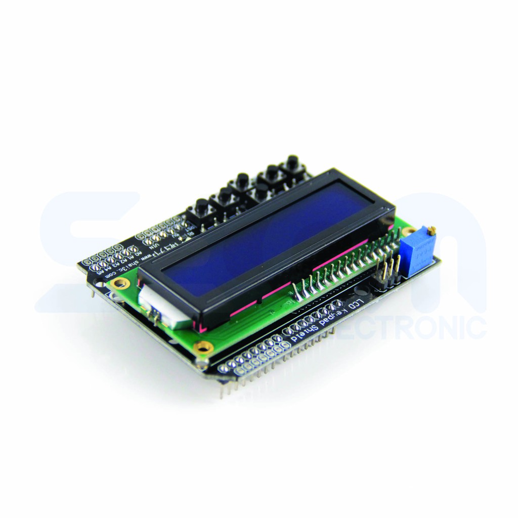 Arduino Lcd Keypad Shield Lcd 1602 Arduino Shield Uno Mega Shopee