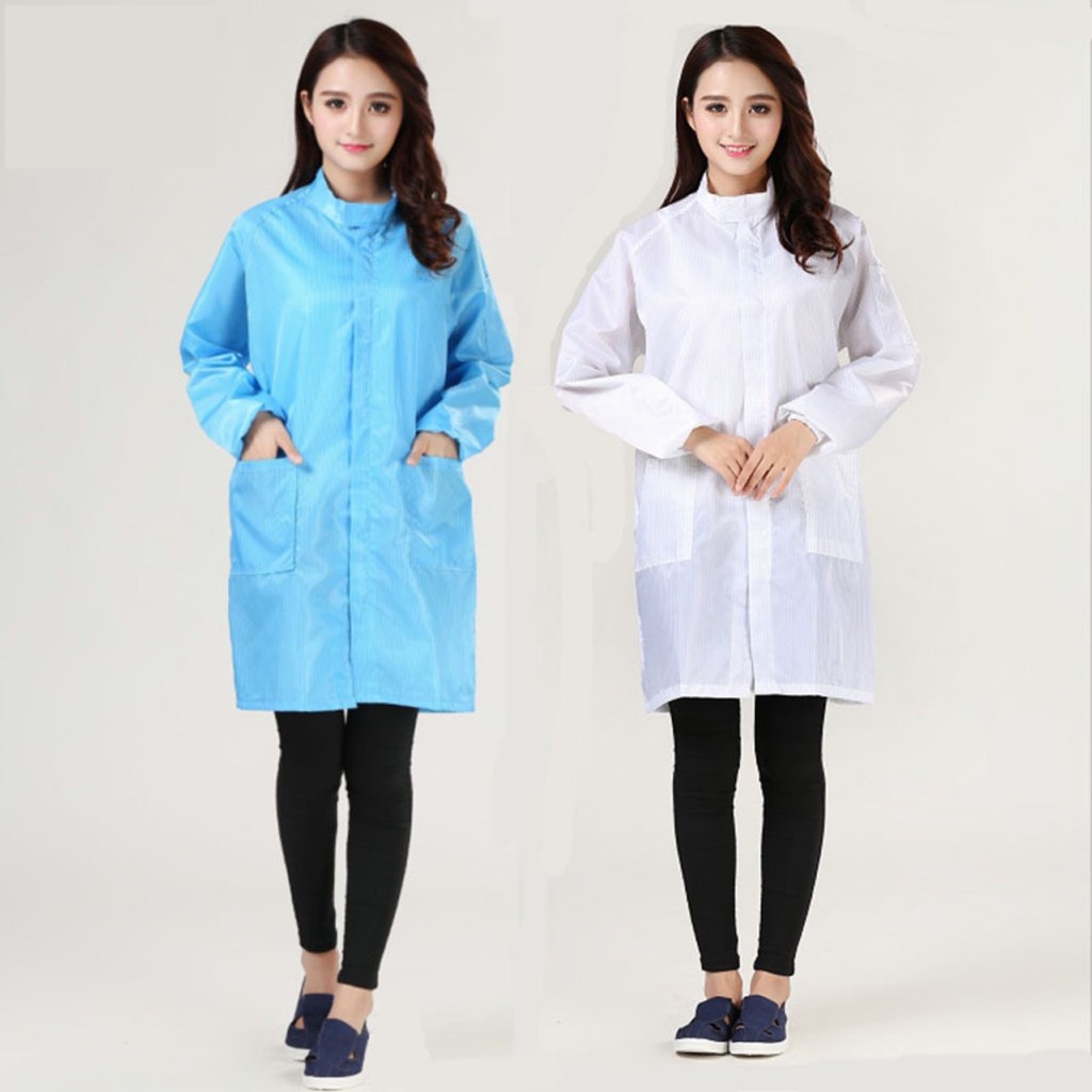 Cleanroom suit, anti-static clothing Dust proof, ground type, washable ...