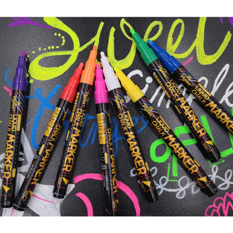 🇸🇬 [New Product Sale] 8 Colours Fluorescent Erasable Liquid Chalk ...