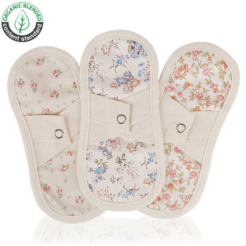 Reusable Panty Liners Menstrual, Organic Cotton Cover - Postpartum ...