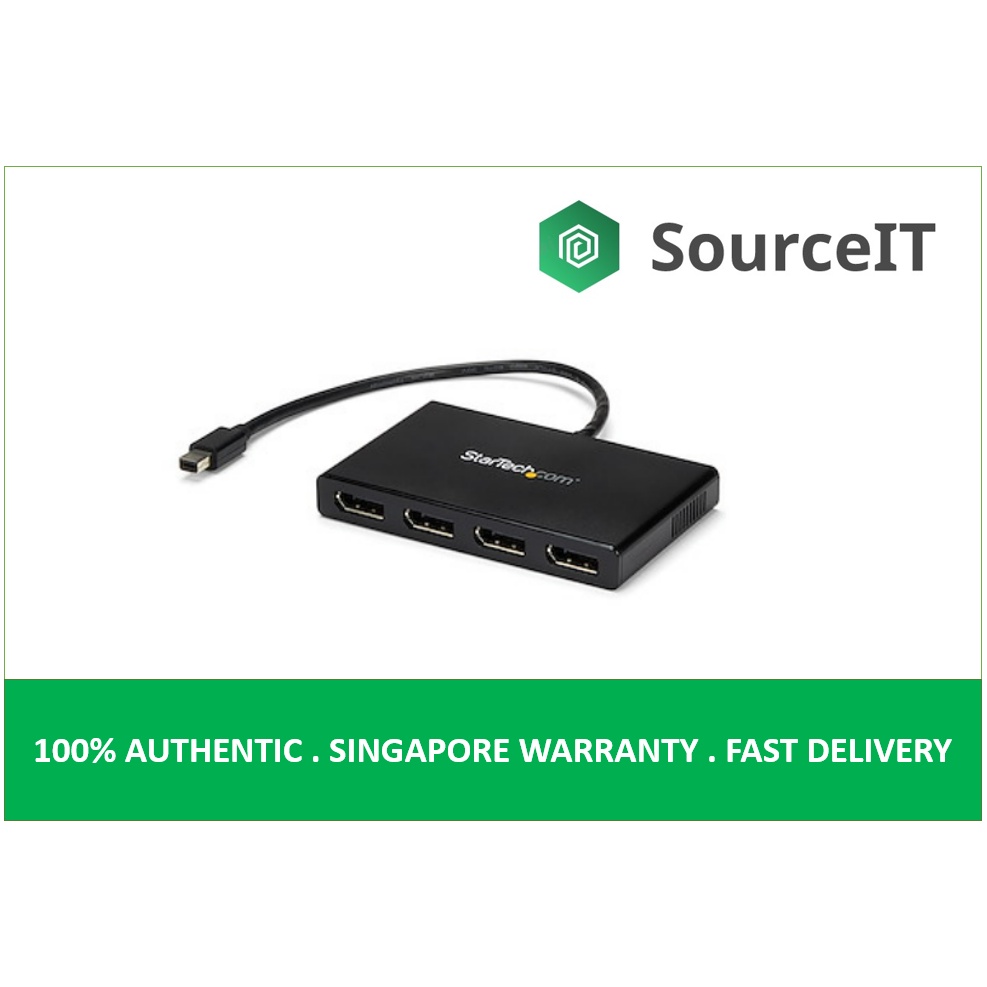 Startech 4-Port Multi Monitor Adapter Mini Display P/N: MSTMDP124DP ...