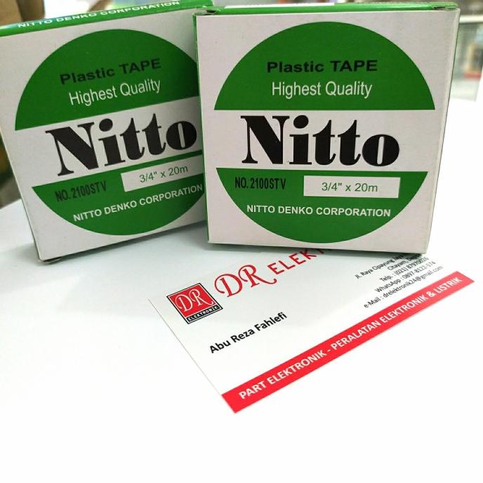 Zka01 NITTO Cable Isolation 3/4 "X 20M Nito DR. | Shopee Singapore