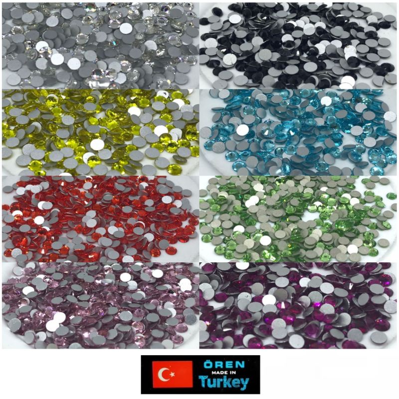 Swarovski Crystal Rhinstone 4mm (ss16) And 5mm (ss20),1 gross (144Pcs ...