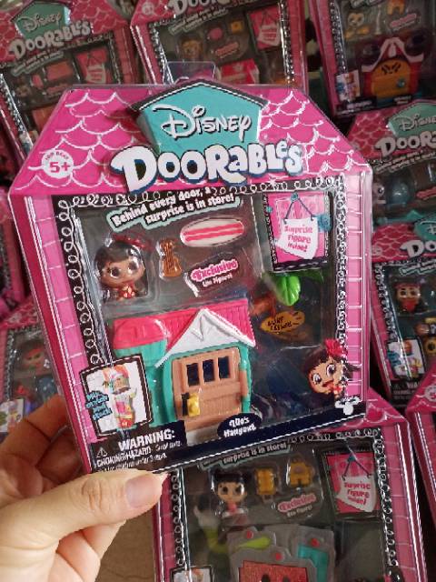 Doorables disney Lilo captain hook rapunzel jasmine ariel moana ...