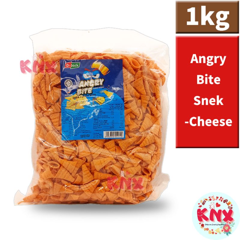 D-Jack Angry Bite Snek Keropok Bentuk Jagung | Angry Bite Cone Shape ...