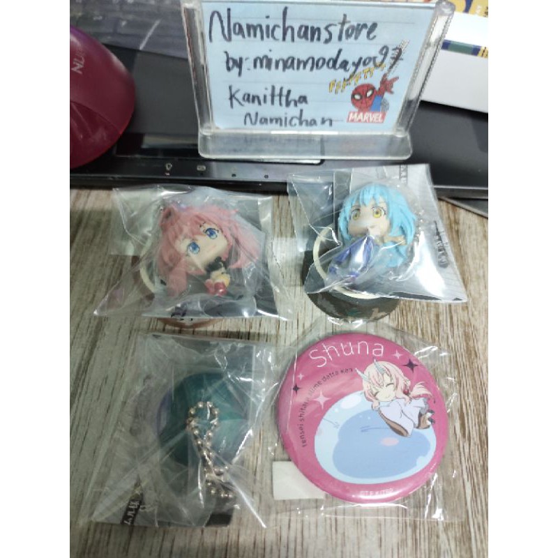 Being Reborn As A Slime Gashapon Brooch Rimuru Milim Shion | Shopee ...