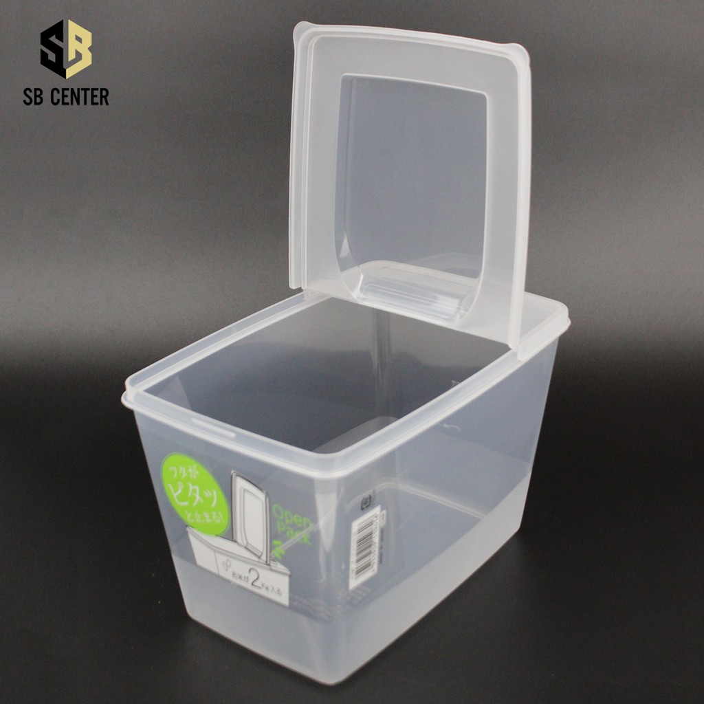 Plastic Powder Container with Flip Lid 3000ml/2Kg Japan | Shopee Singapore