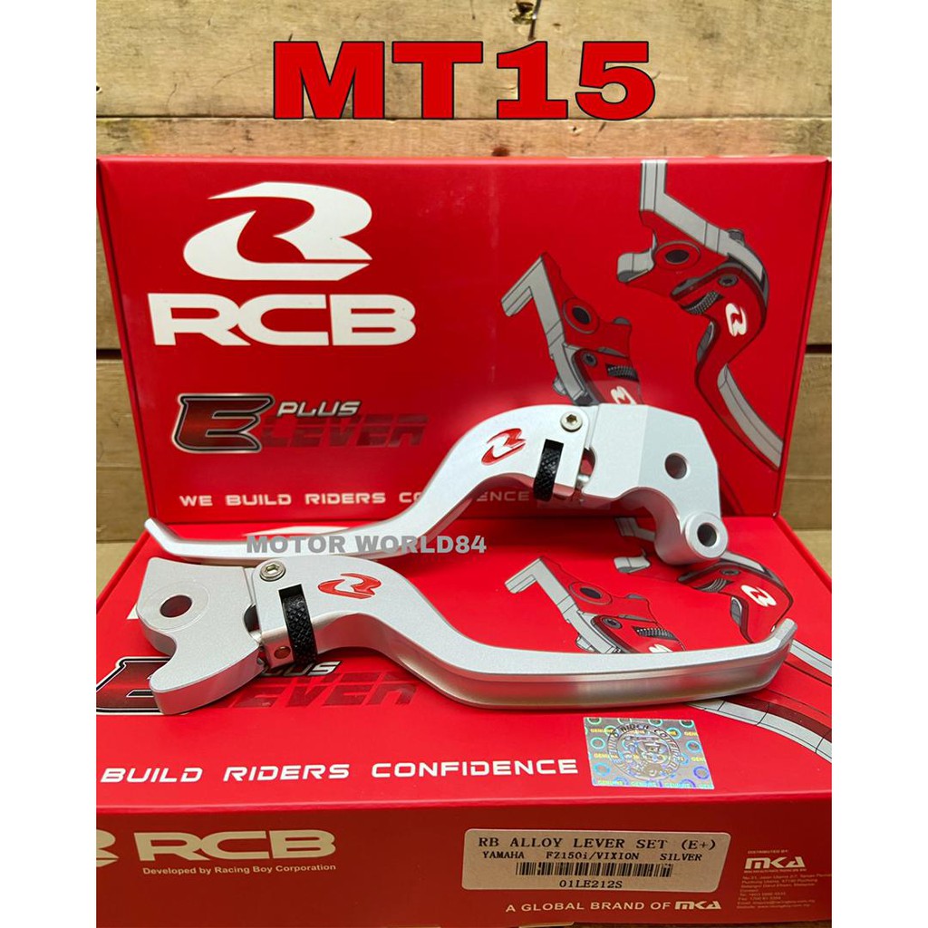 RACING BOY BRAKE LEVER SET YAMAHA MT15 MT-15 RCB E+ ALLOY BRAKE AND ...