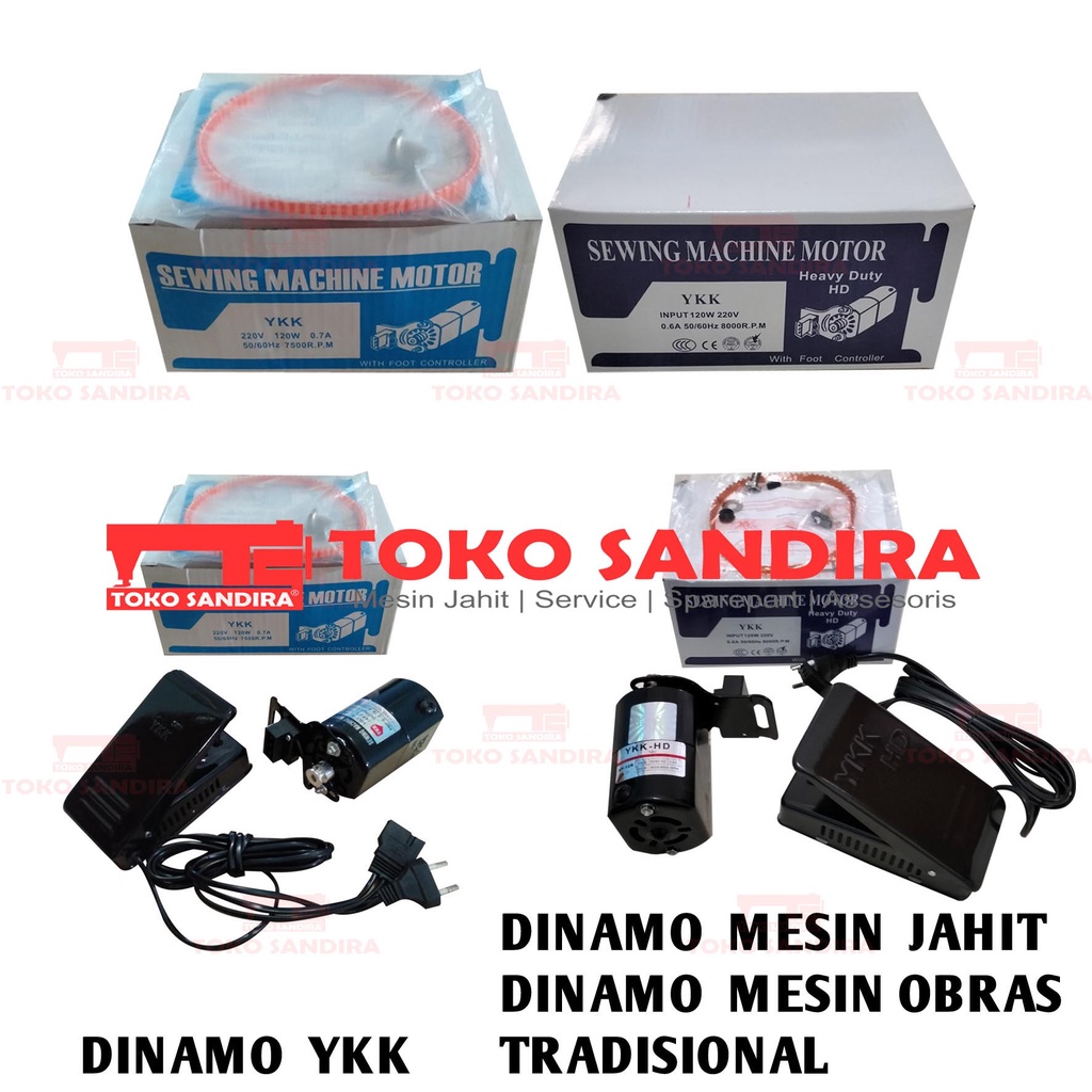 MESIN Dynamo ykk/dynamo traditional sewing machine | Shopee Singapore