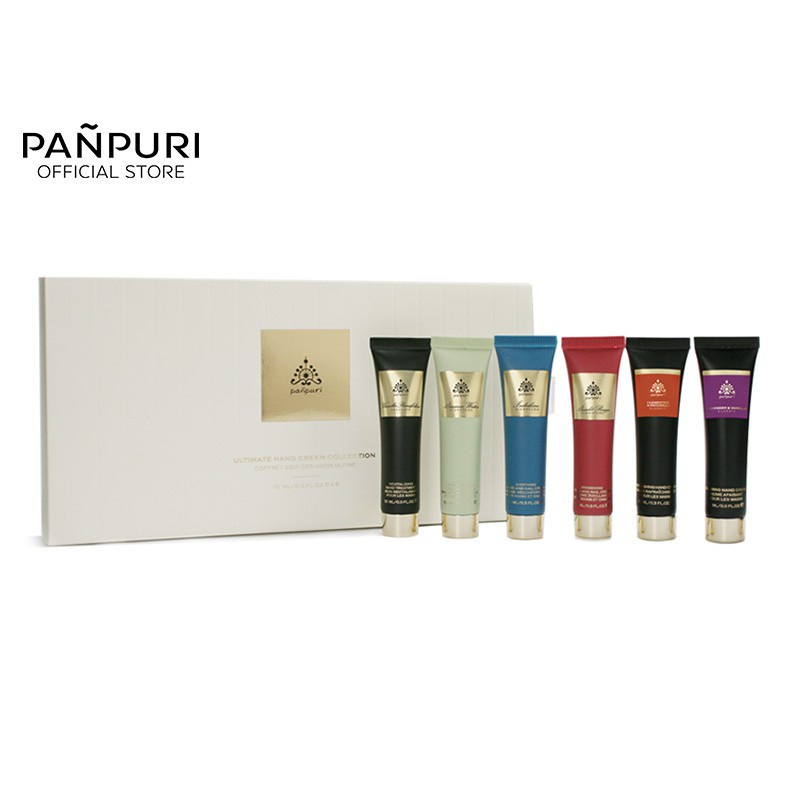 PANPURI Ultimate Hand Cream Collection Set 10 Ml. X6pcs | Shopee Singapore