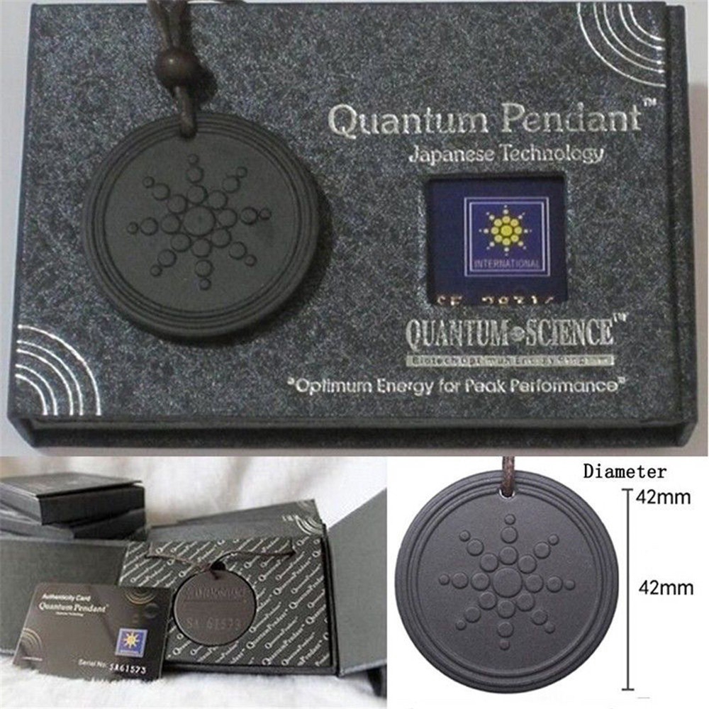 Quantum Pendant Necklace EMF Protection Lot Scalar Orgon Energy Neg ...