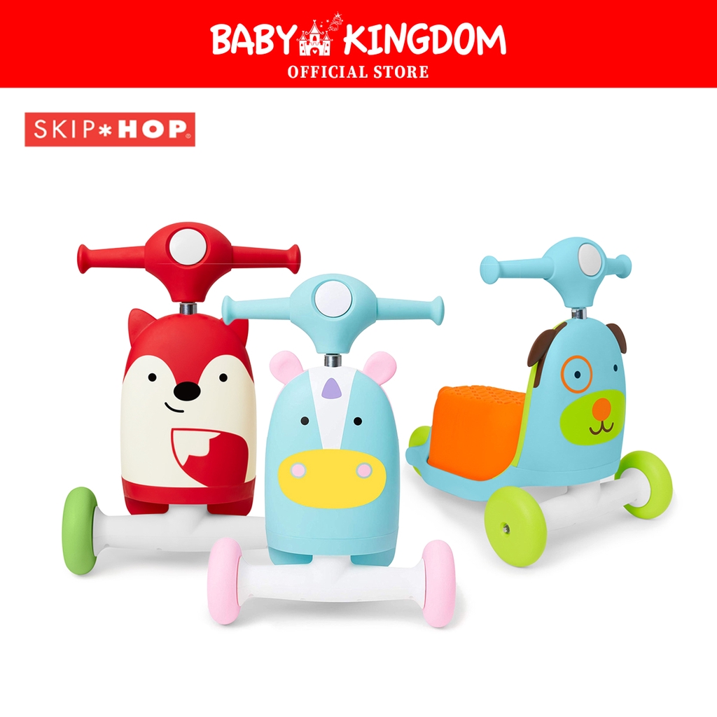 Skip Hop Zoo 3-in-1 Ride-On Toy | Shopee Singapore