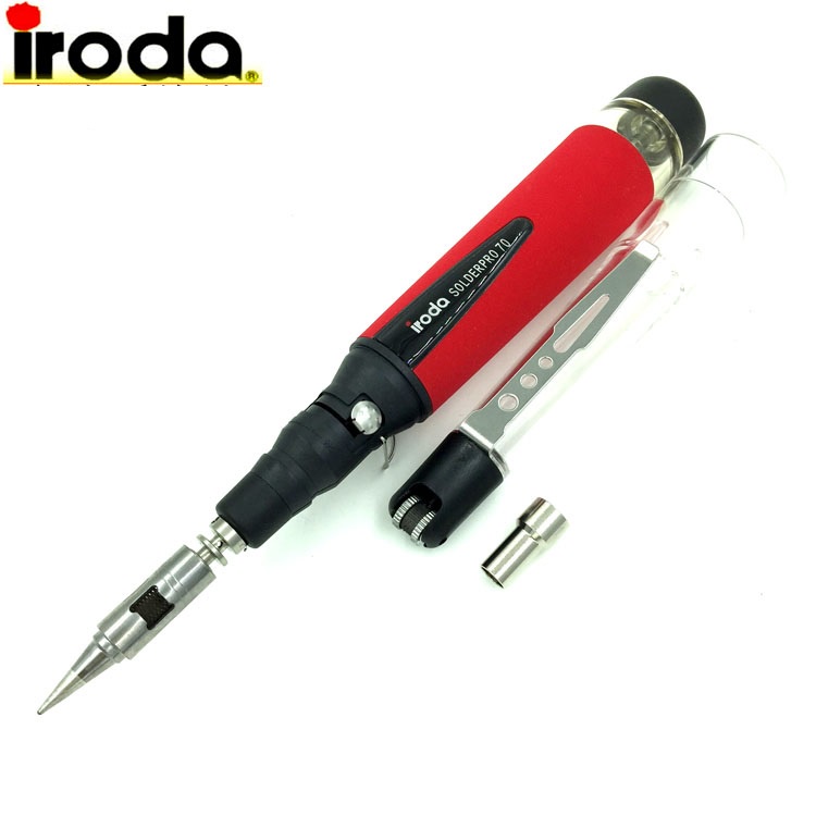 IRODA Butane Soldering Iron SOLDERPRO 50 30 70W or SOLDERPRO 70 25 85W Made In Taiwan Shopee Singapore