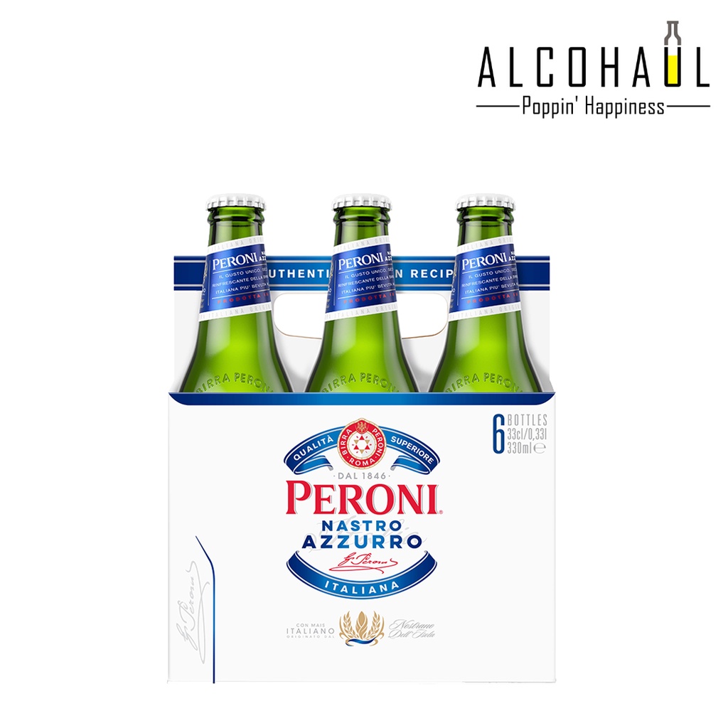 Peroni Nastro Azzuro 330ml (6 & 12 Bottles) | Shopee Singapore