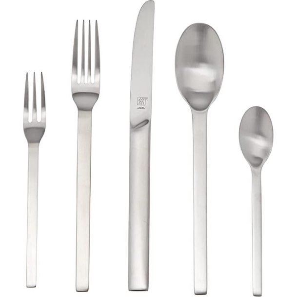 ZWILLING MINIMALE SILVER 24-Pcs Cutlery Set( spoon, fork, knife, tea ...