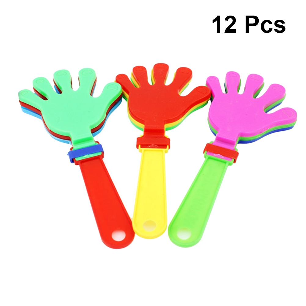 12pcs Hand Clapper Noisemakers Plastic Palm Clapping Device Clapping ...