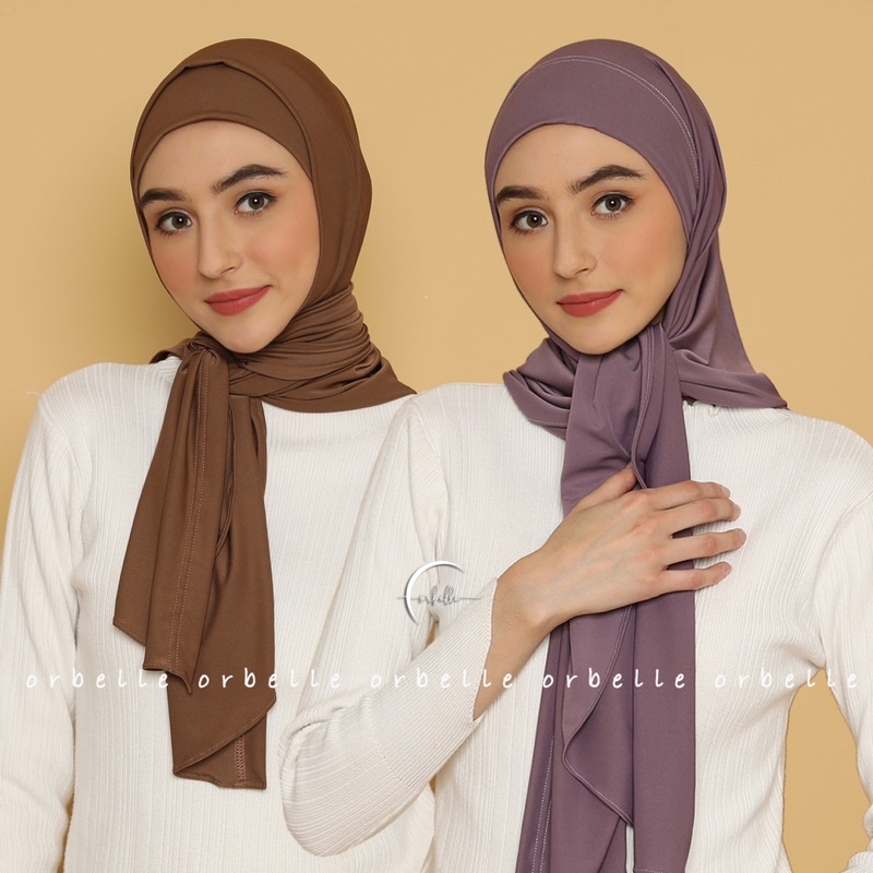 MALAY HIJAB JERSEY STRAP • MALAY INSTANT TIE BACK | Shopee Singapore