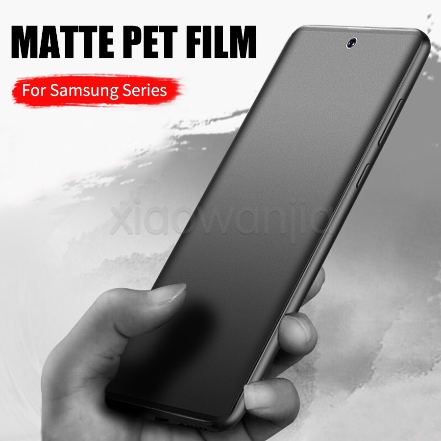 Full Cover Matte PET Soft Film Screen Protector For Samsung Galaxy S24 ...