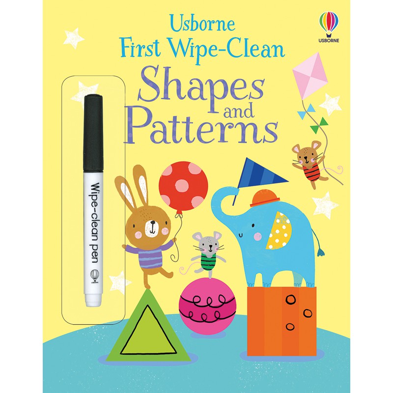 [CLEARANCE] Usborne Wipe Clean Books #1 Children Early Educational Fun ...