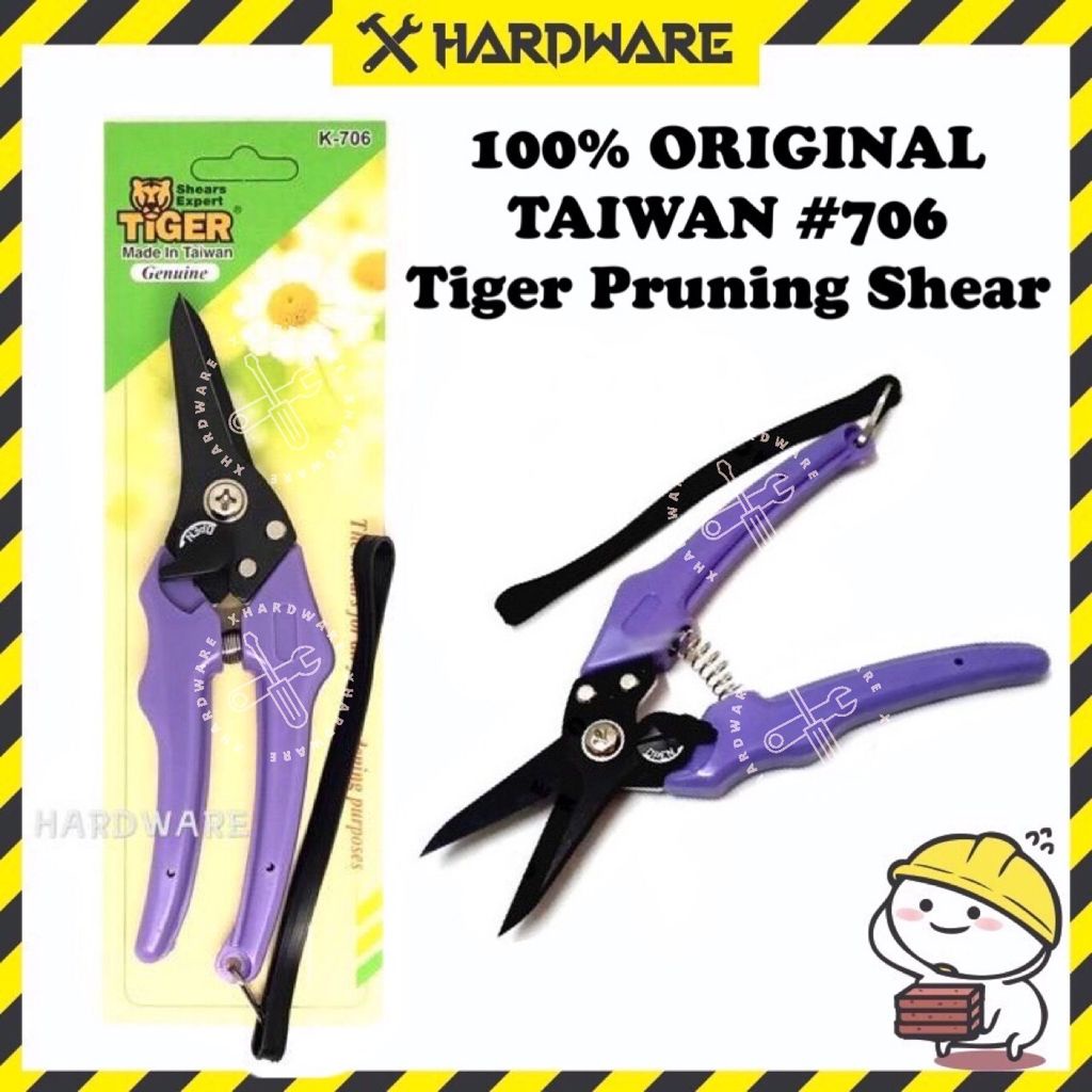 Tiger pruning shear K-706 Taiwan tiger pruning shear/Garden cutter ...