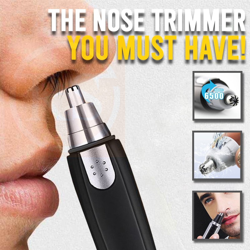 Nose Hair Trimmer Automatic Nose Hair Shaver Nasal Aspirator Nose ...
