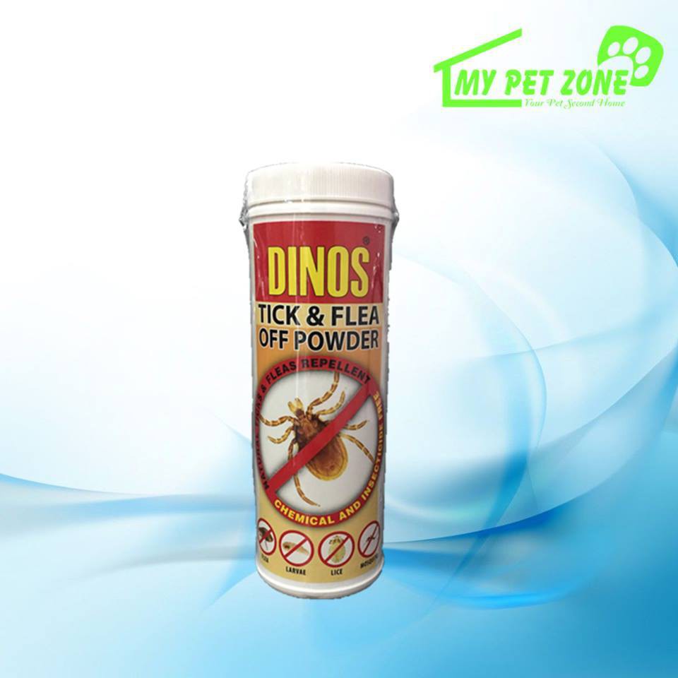Dinos Tick & Flea Off Powder (Dog & Cat) 80G | Shopee Singapore