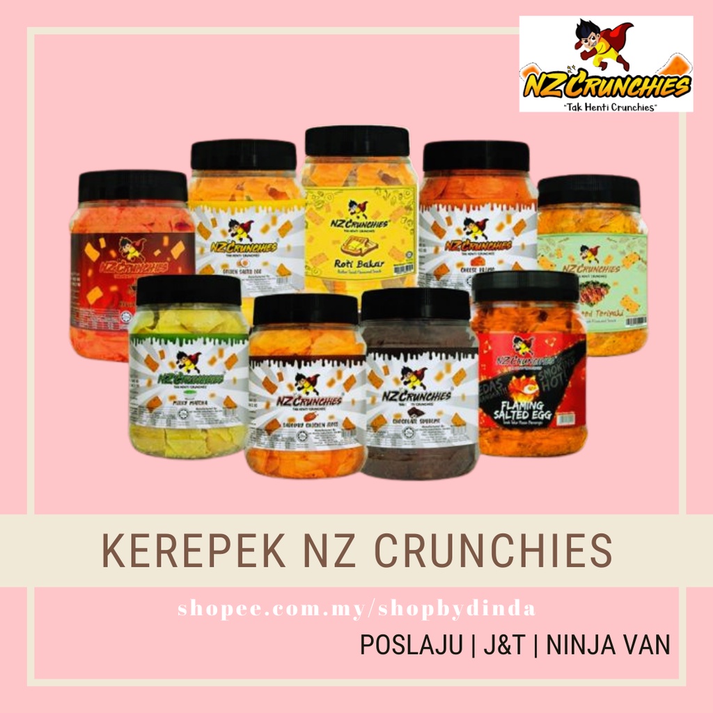 NZ CRUNCHIES POPIA SNACK SALTED EGG, CHEESE PRIMO, CHICKEN FLOSS ...