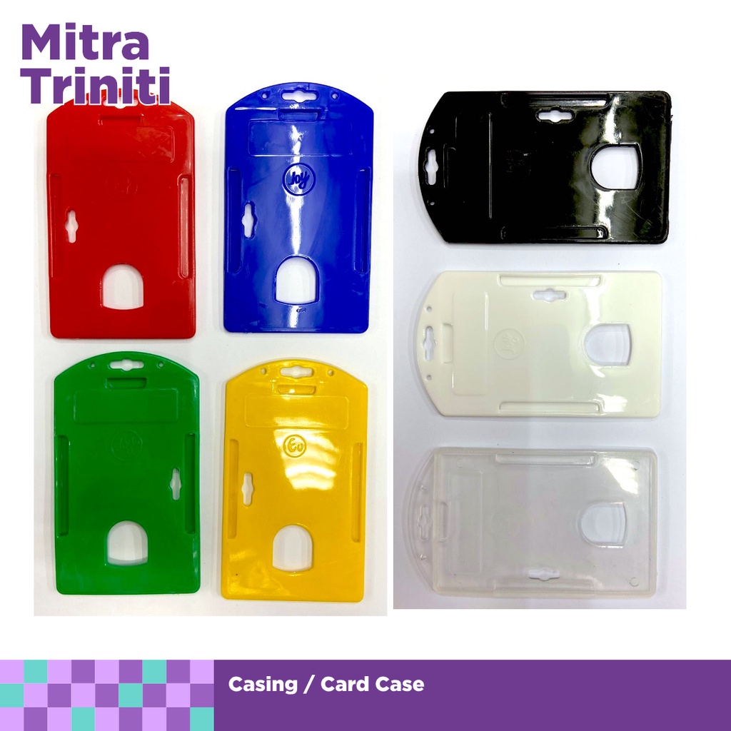 Id Card Frame Casing ID Card Holder Casing / Name Tag Ktp | Shopee ...