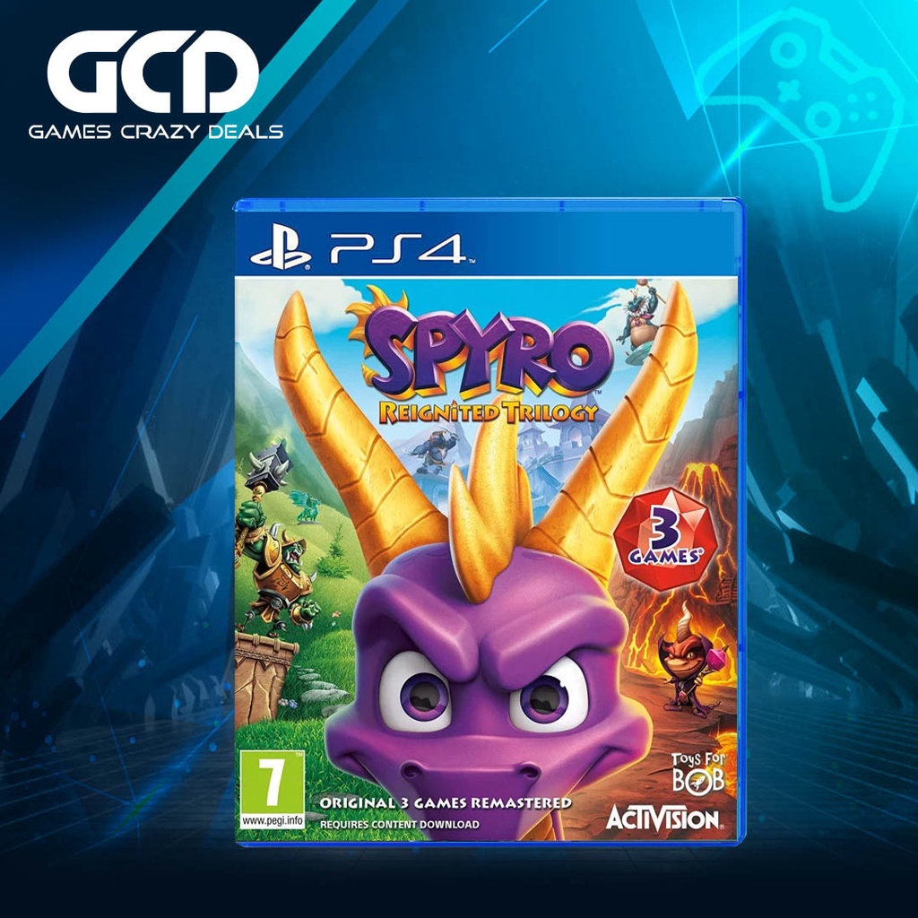 PS4 Spyro Reignited Trilogy (LATAM) | Shopee Singapore