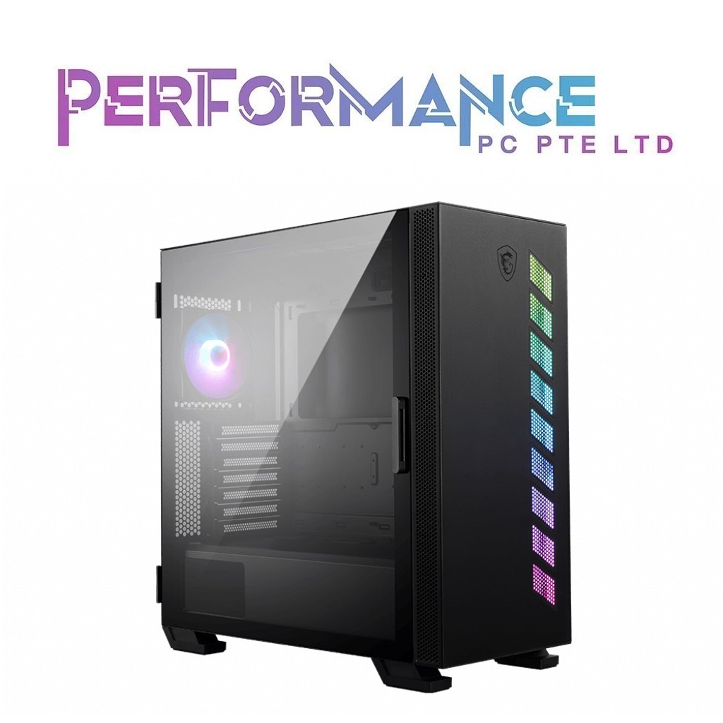 MSI MAG VAMPIRIC 300R ATX Chassis/1 x 120mm ARGB Fan, 1 x 120mm Rear ...