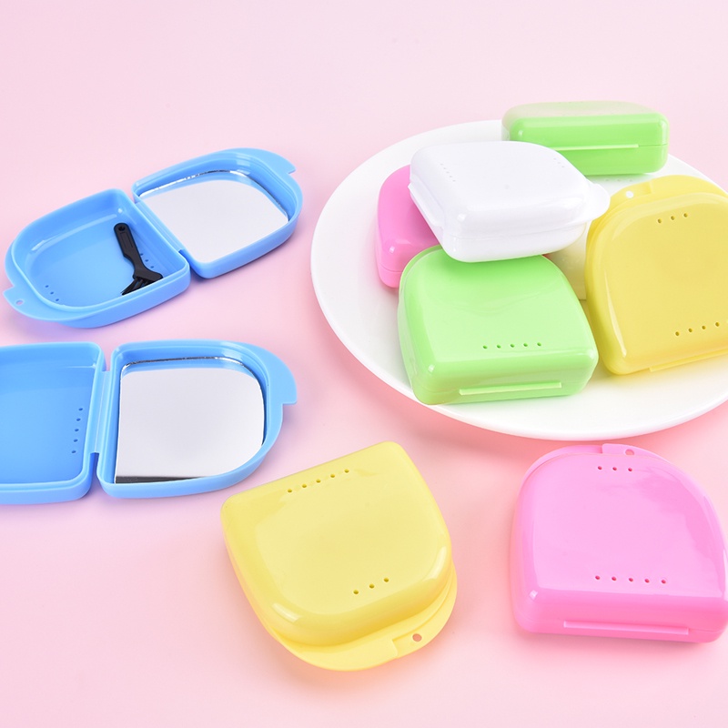 [ItisU2] dental orthodontic retainer denture storage case box ...