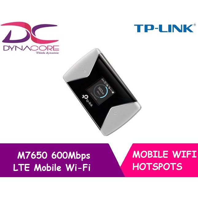 TP-LINK M7650 600Mbps 3G/4G LTE-Advanced Mobile Dual Band Travel WiFi ...